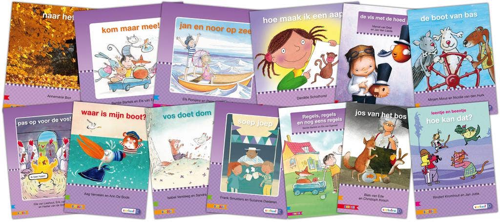 Leesseries (pakketten) - Veilig leren lezen - Methodes